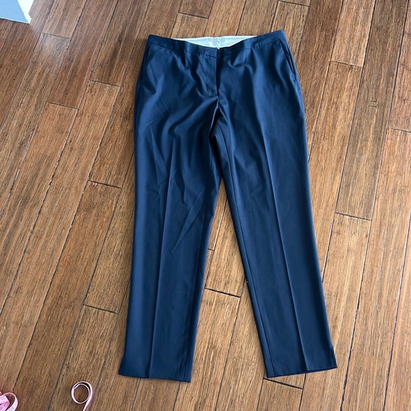 1. State | Pants & Jumpsuits | State Navy Cropped Trouser | Poshmark